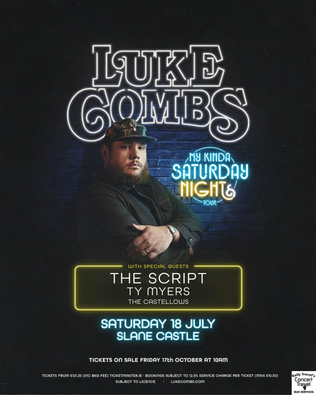 Luke Combs Slane Castle ’26 | Kelly Travel